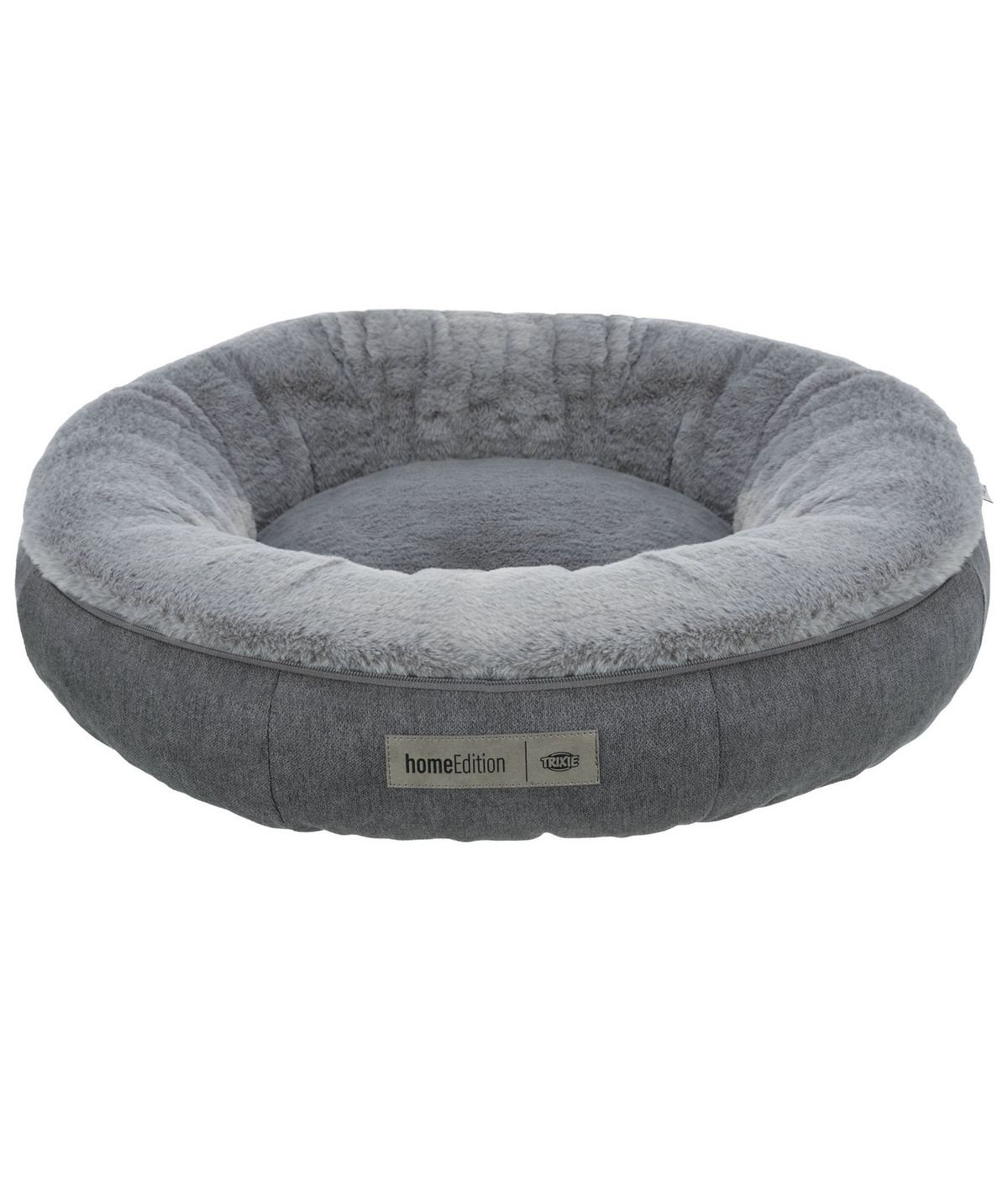 Trixie Hundebett Liano, rund, grau | Dehner