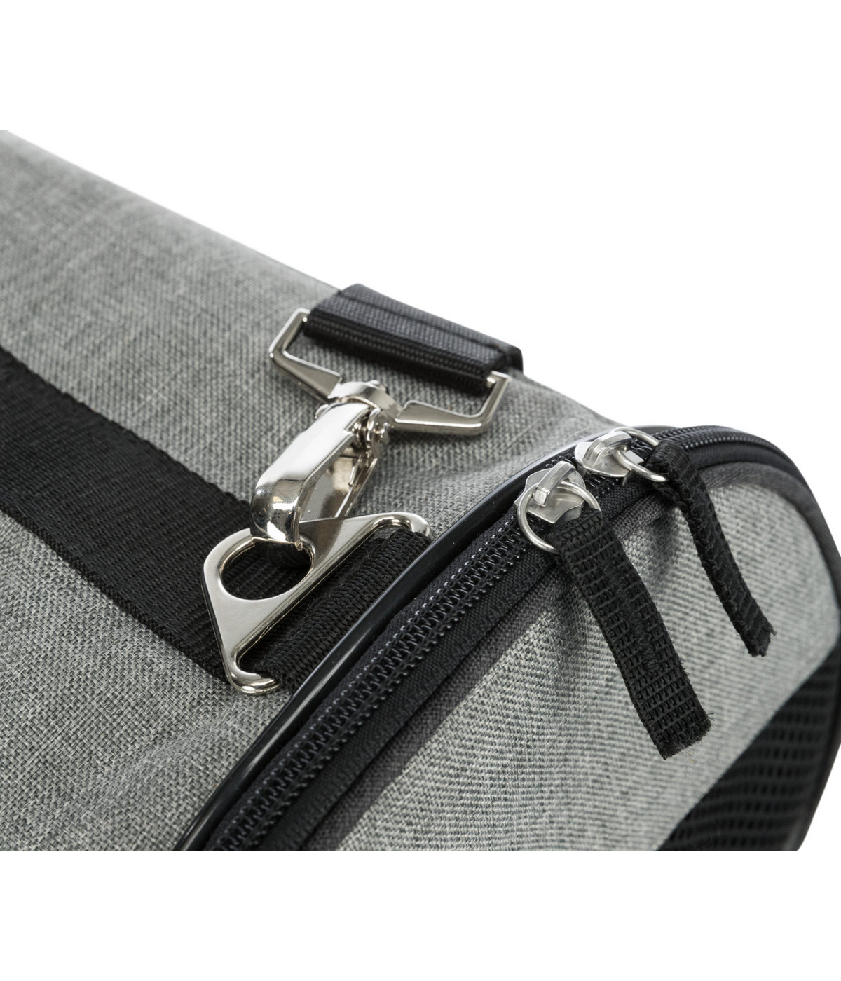 Trixie Transporttasche Holly, schwarz/grau, ca. B50/H30/T30 cm | Dehner